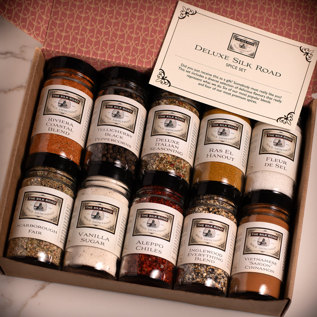 Deluxe Silk Road Spice Set - The Silk Road Spice Merchant